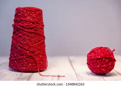 Ball String Coil Red Stock Photo 1348842263 | Shutterstock