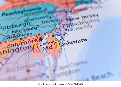 Baltimore On Map Stock Photo 722834599 | Shutterstock