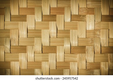 Bamboo Weaving Texture Background Stock Photo (Edit Now) 536344768