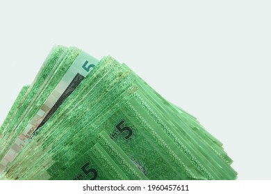 Banknote Five Malaysian Ringgit Made Polymer Stock Photo (Edit Now ...