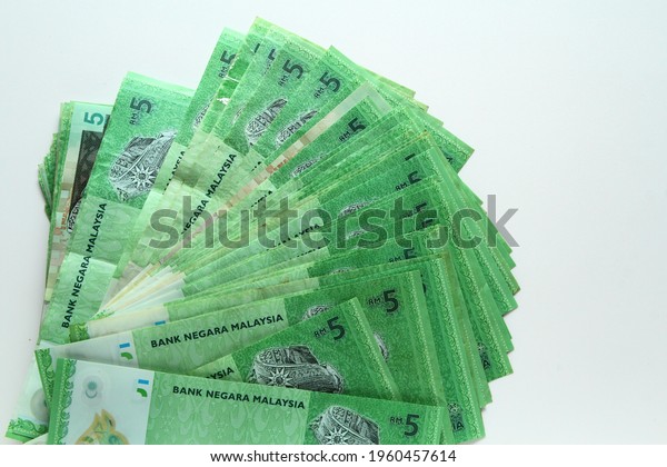 Banknote Five Malaysian Ringgit Made Polymer Stock Photo (Edit Now ...