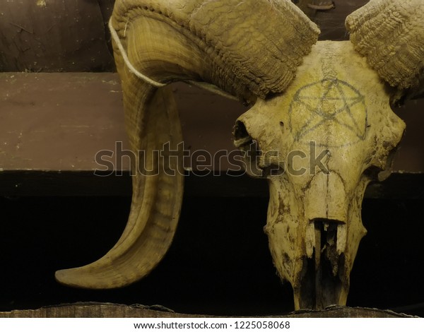 Baphomet Trial Transcript Knight Templar Incqusition Stock Photo ...