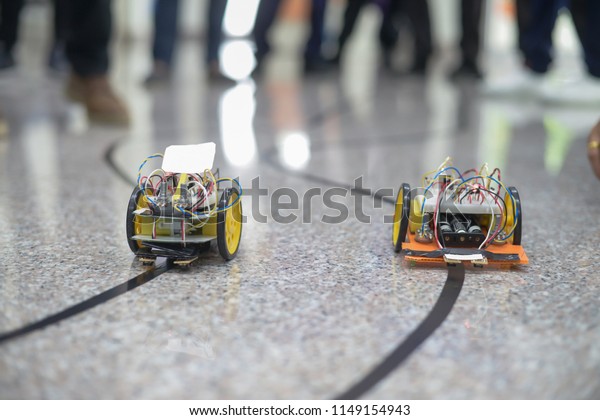 Basic Artificial Casters Robot Beamscience Children Stock Photo ...