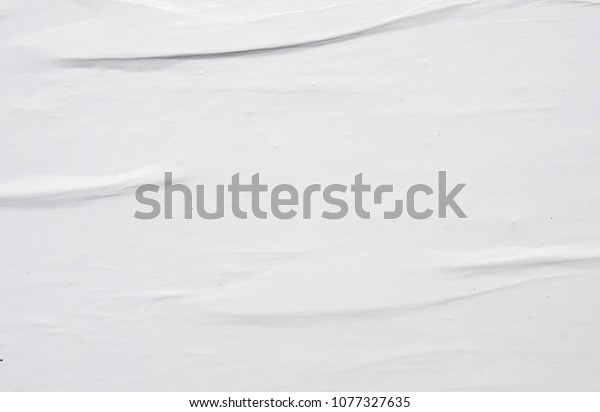 Basic Natural Wrinkly Poster Surface Stock Photo 1077327635 | Shutterstock