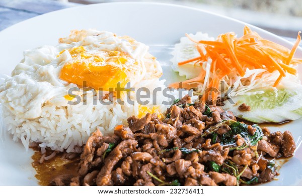 Basil Lamb Basil Fried Mutton Stock Photo 232756411 | Shutterstock
