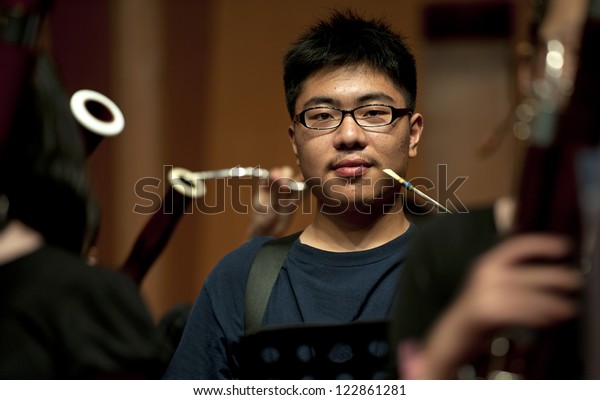 Bassoon Boy Performs On Wind Music Stock Photo 122861281 | Shutterstock