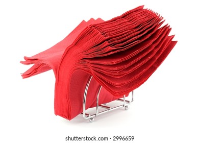 Batch Red Napkins Stock Photo 2996659 | Shutterstock