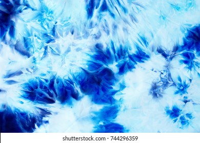 Batik Background Textile Batik Structure Blue Stock Photo (Edit Now ...