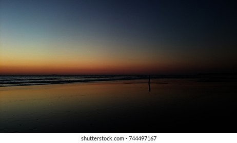 Beach Night View Stock Photo 744497167 | Shutterstock