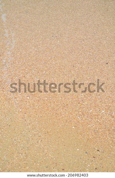 Beach Sand Background Wave Sand Border Stock Photo 206982403 | Shutterstock