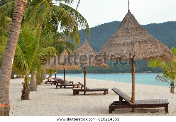 Beach Seating Stock Photo (Edit Now) 610214351