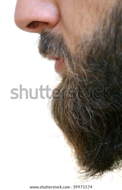 Beard Closeup Stock Photo (Edit Now) 39975574