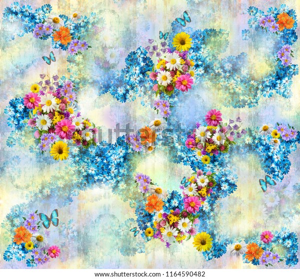 Beautiful Design Texture Pattern Fabric Cloth Stock Photo 1164590482 ...