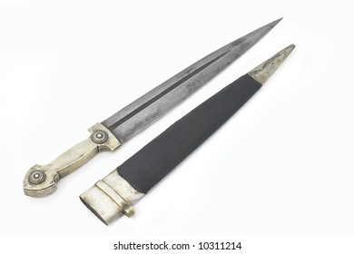 Beautiful Example Caucasian Dagger Silver Grip Stock Photo 10311214 ...