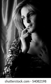 Beautiful Low Key Dramatic Image Young Stock Photo 54082198 | Shutterstock