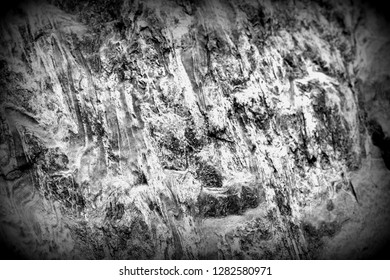 Beautiful Rock Face Texture Pattern Background Stock Photo 1282580971 ...