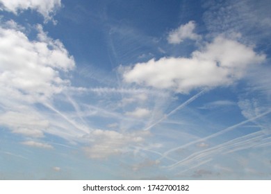 Beautiful Sky Texture Architectural Visualization Stock Photo ...