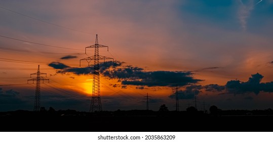 4,342 Powerline silhouette Images, Stock Photos & Vectors | Shutterstock
