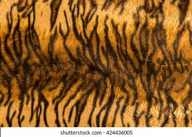 Beautiful Tiger Fur Pattern Texture Background Stock Photo 424436005 ...