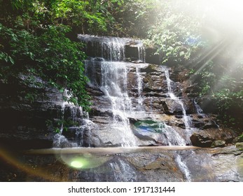 Beautiful Waterfall Bogor West Java Stock Photo 1917131444 | Shutterstock