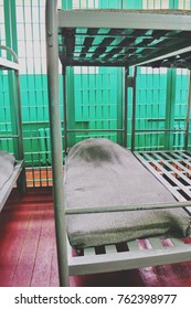 Bed Prison Cell Stock Photo 762398977 | Shutterstock