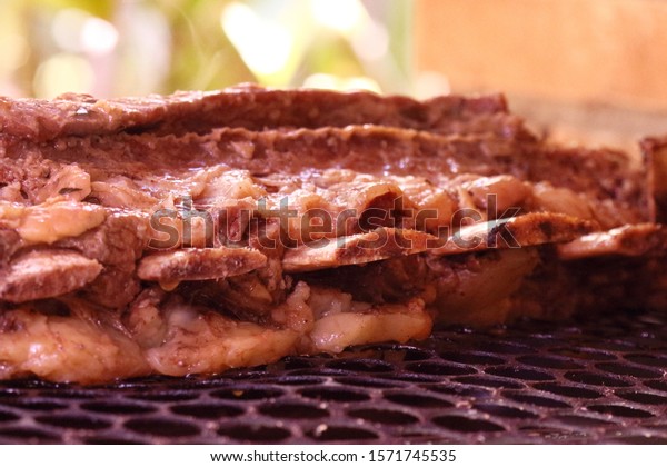 Beef Chops Tasty Meat Cutting Foto stock 1571745535 | Shutterstock