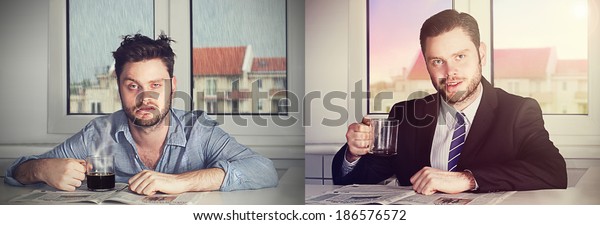 528 After Before Coffee Images, Stock Photos & Vectors | Shutterstock