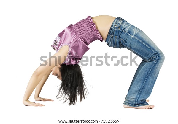 Bending Over Backwards Stock Photo (Edit Now) 91923659