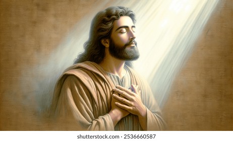 Biblical Image Jesus Inviting Someone Follow AI-generated image ...