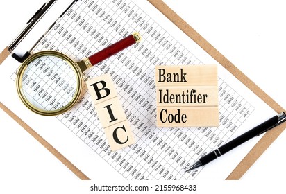 Bic Bank Identifier Code Text On Stock Photo 2155968433 | Shutterstock