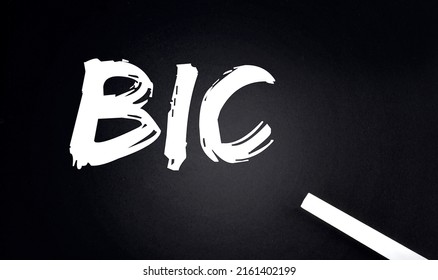 Bic Bank Identifier Code Text On Stock Photo 2161402199 | Shutterstock