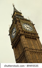 Big Ben Cross Processing Stock Photo 89493535 | Shutterstock