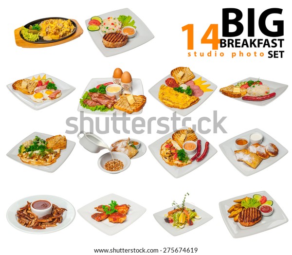 Big Breakfast Set Stock Photo 275674619 | Shutterstock