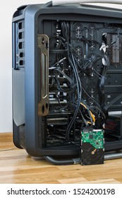 Big Computer Case Connected Externally Standing Stock Photo 1524200198 ...