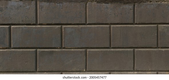 Big Concrete Blocks Wall Texture Panorama Stock Photo 2005457477 ...