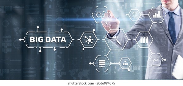 Big Data Business Intelligence Analytics Concept Stock Photo 2066994875 ...