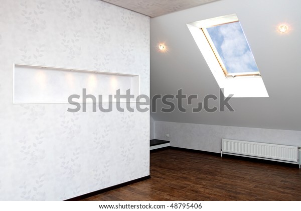 Big Empty Room Window Stock Photo 48795406 | Shutterstock