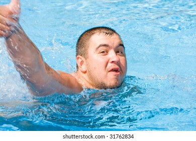 Young Woman Relax Swimming Pool Stock Photo 47434870 | Shutterstock