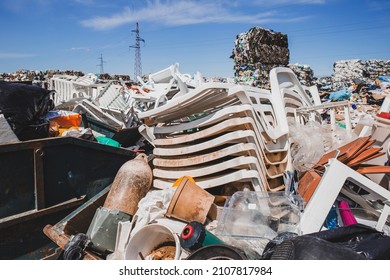 Big Pile Garbage Waste Stack Different Stock Photo 2107817984 ...