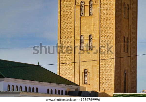 Big Rectangular Brown Building Narrow Windows Stock Photo 1984769996 ...