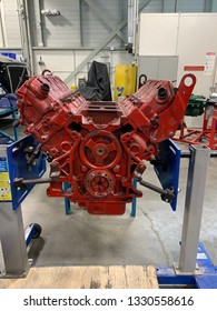 Big Red Engine Stock Photo 1330558616 | Shutterstock