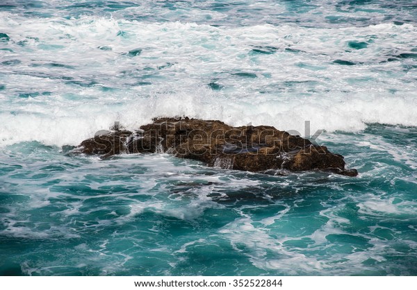 Big Waves Reefs Stock Photo 352522844 | Shutterstock
