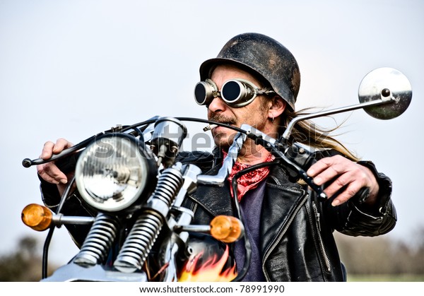Biker Stock Photo 78991990 | Shutterstock
