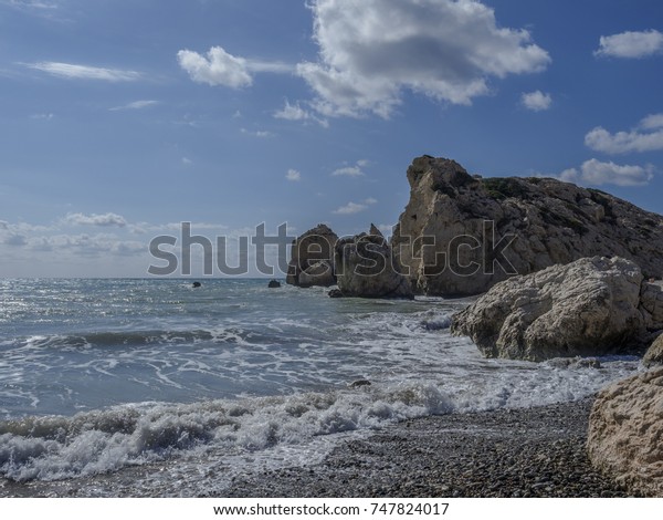 Birth Aphrodite Beach Pathos Stock Photo 747824017 | Shutterstock