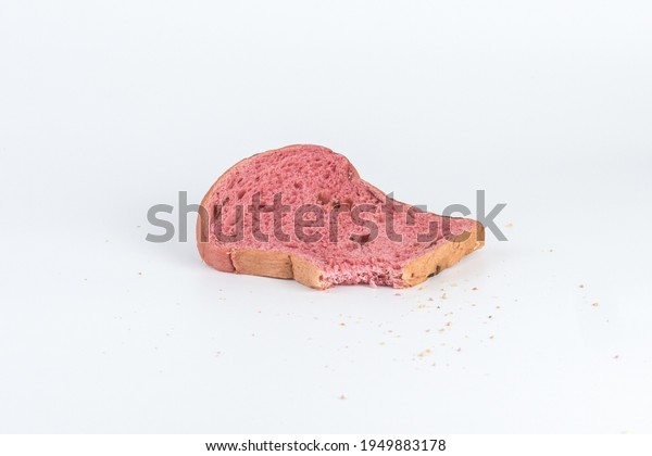 Bited Sliced Red Bread Isolated On Stock Photo 1949883178 | Shutterstock