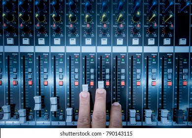 Black Audio Control Panel Stock Photo 790143115 | Shutterstock