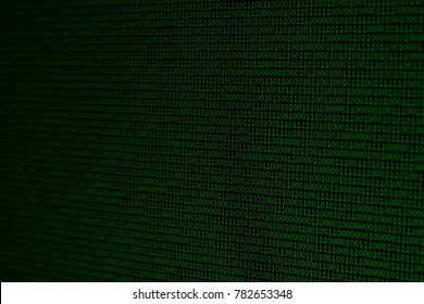Black Binary Numbers On Dark Background Stock Photo 782653348 ...