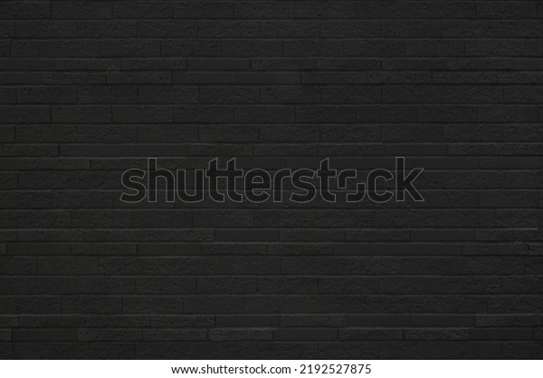Black Brick Tile Wall Texture Background Stock Photo 2192527875 ...
