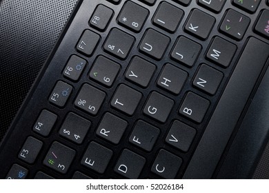 Black Computer Keyboard Close Stock Photo 52026184 | Shutterstock