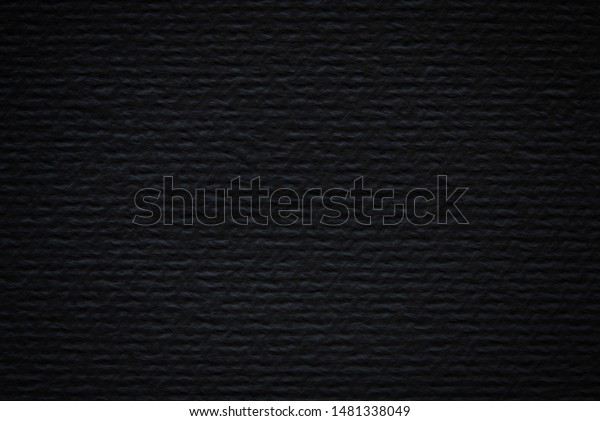 Black Embossed Paper Pattern Background Stock Photo 1481338049 ...